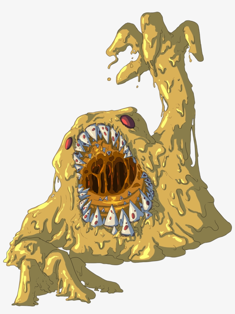 Cheese Slime - Yellow Muk Pokemon - Free Transparent PNG Download - PNGkey