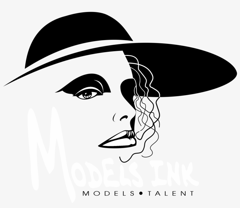 Models Ink Logo Black And White - Ink - Free Transparent PNG Download ...