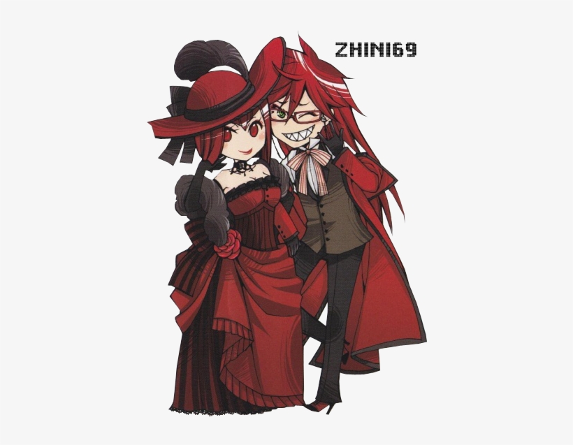 Grell Black Butler Chibi