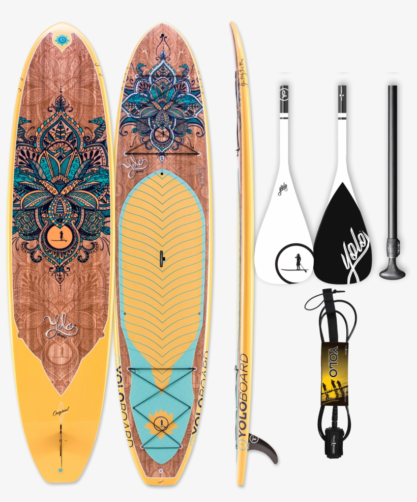 Yolo 12' Original Stand Up Paddleboard - Free Transparent PNG Download ...