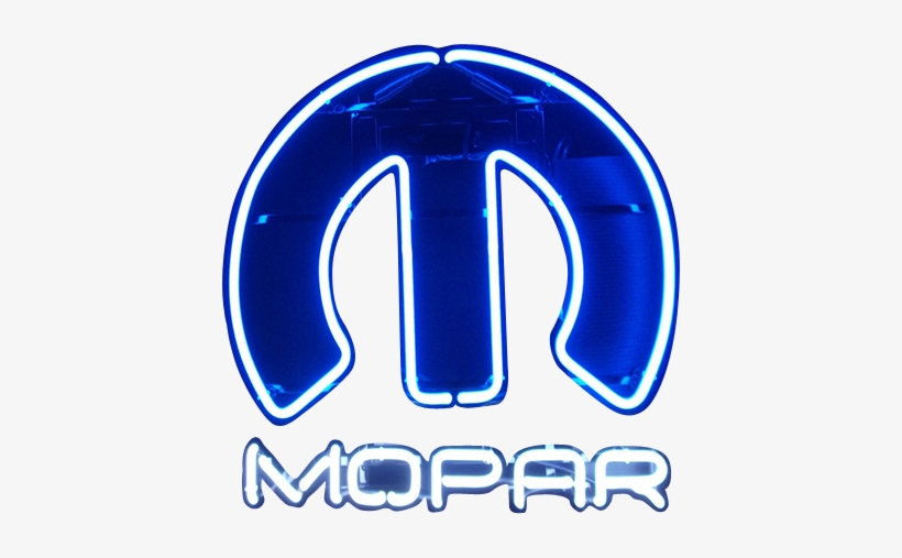 Mopar Neon Sign - Mopar Logo Transparent - Free Transparent PNG ...