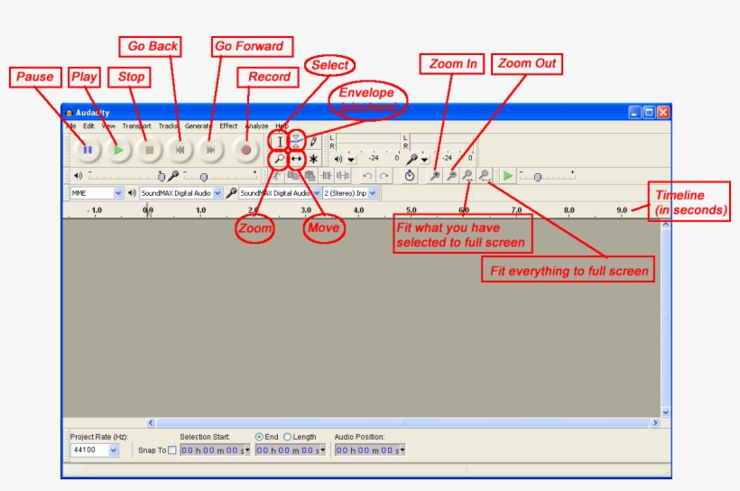 Audacity Interface - Music - Free Transparent PNG Download - PNGkey
