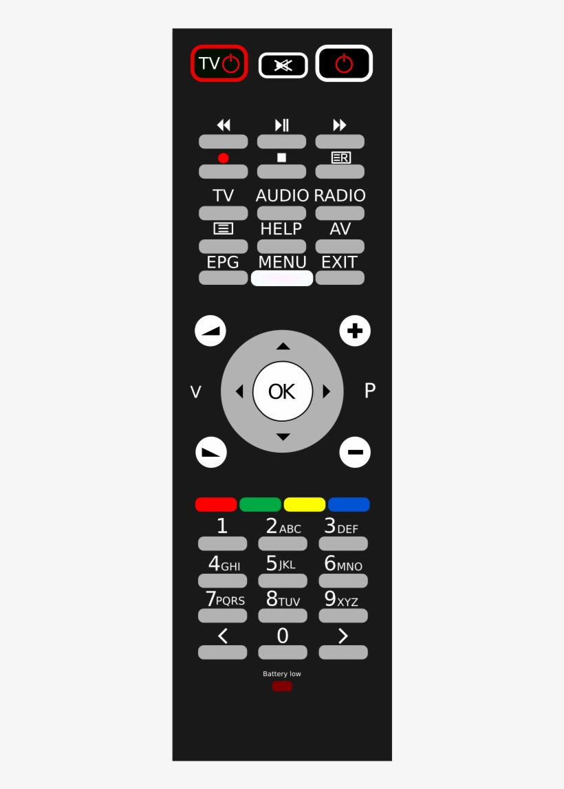 Remote Control - Clip Art - Free Transparent PNG Download - PNGkey