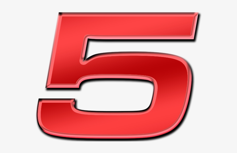 Racing Number 5 Png - Free Transparent PNG Download - PNGkey