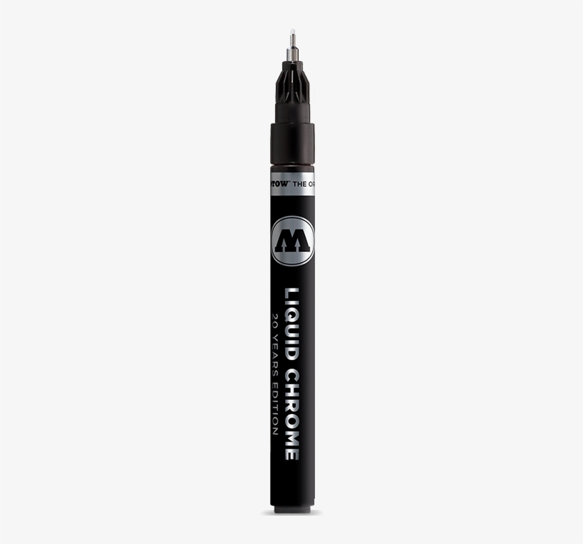 Molotow Liquid Chrome Marker - Free Transparent PNG Download - PNGkey