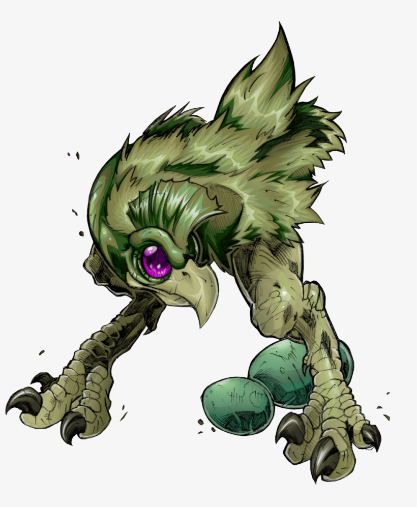 Metroid Draygon - - Metroid Dachora - Free Transparent PNG Download ...