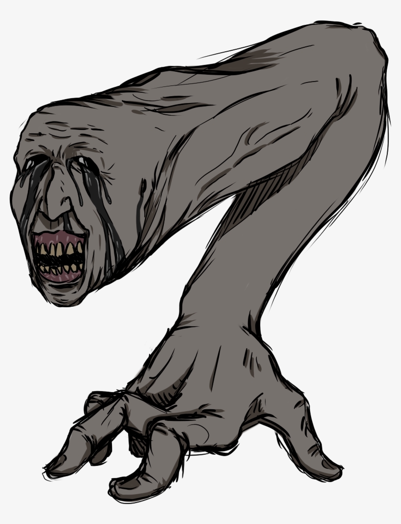 Lifestealing Arm Monster Concept Art Idk - Illustration - Free ...
