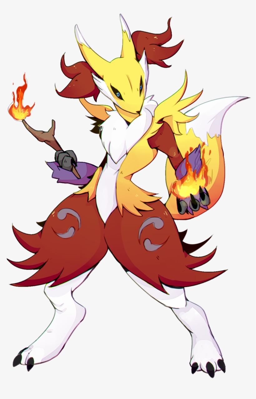 Pkbunny On Twitter - Lucario And Renamon Fusion - Free Transparent PNG ...