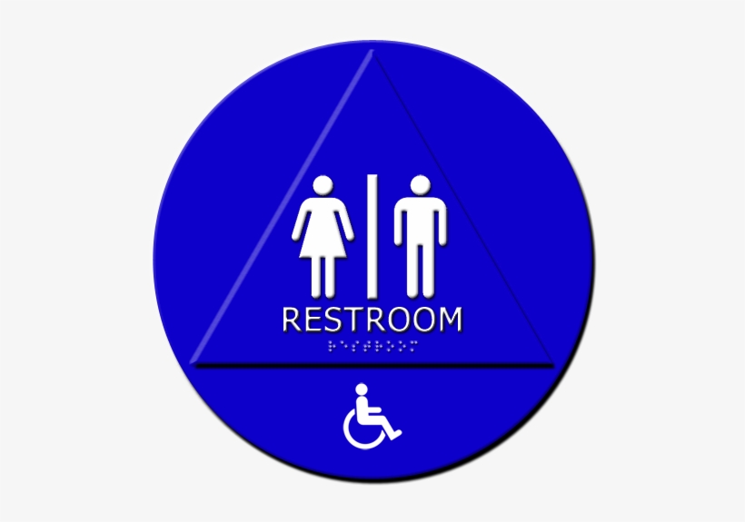 A - B - C - - Triangle And Circle Restroom - Free Transparent PNG ...