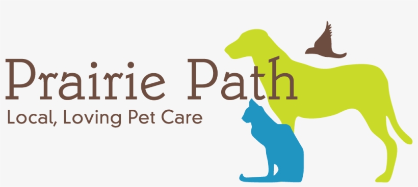 Illustration Of A Dog, Cat And Bird - Prairie Path Pet Care Logo - Free ...