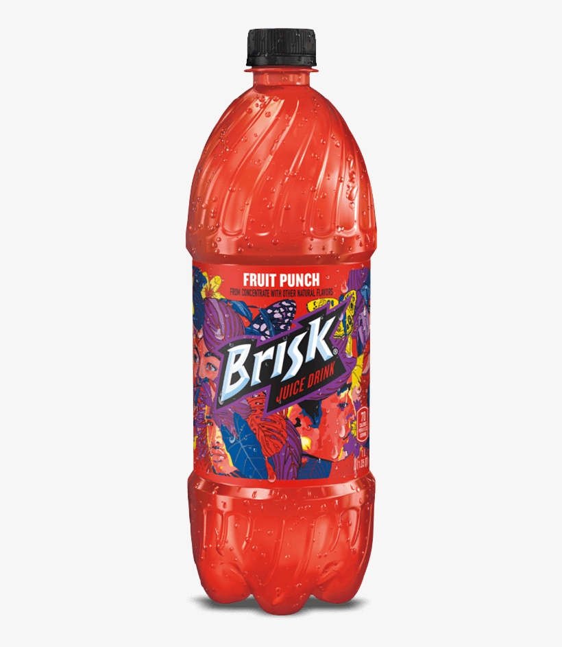 Brisk Fruit Punch - Brisk Iced Tea Lemon - Free Transparent PNG ...