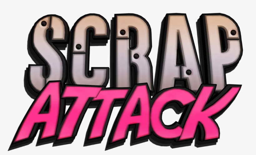 Scrap Attack Title V2 - Portable Network Graphics - Free Transparent ...