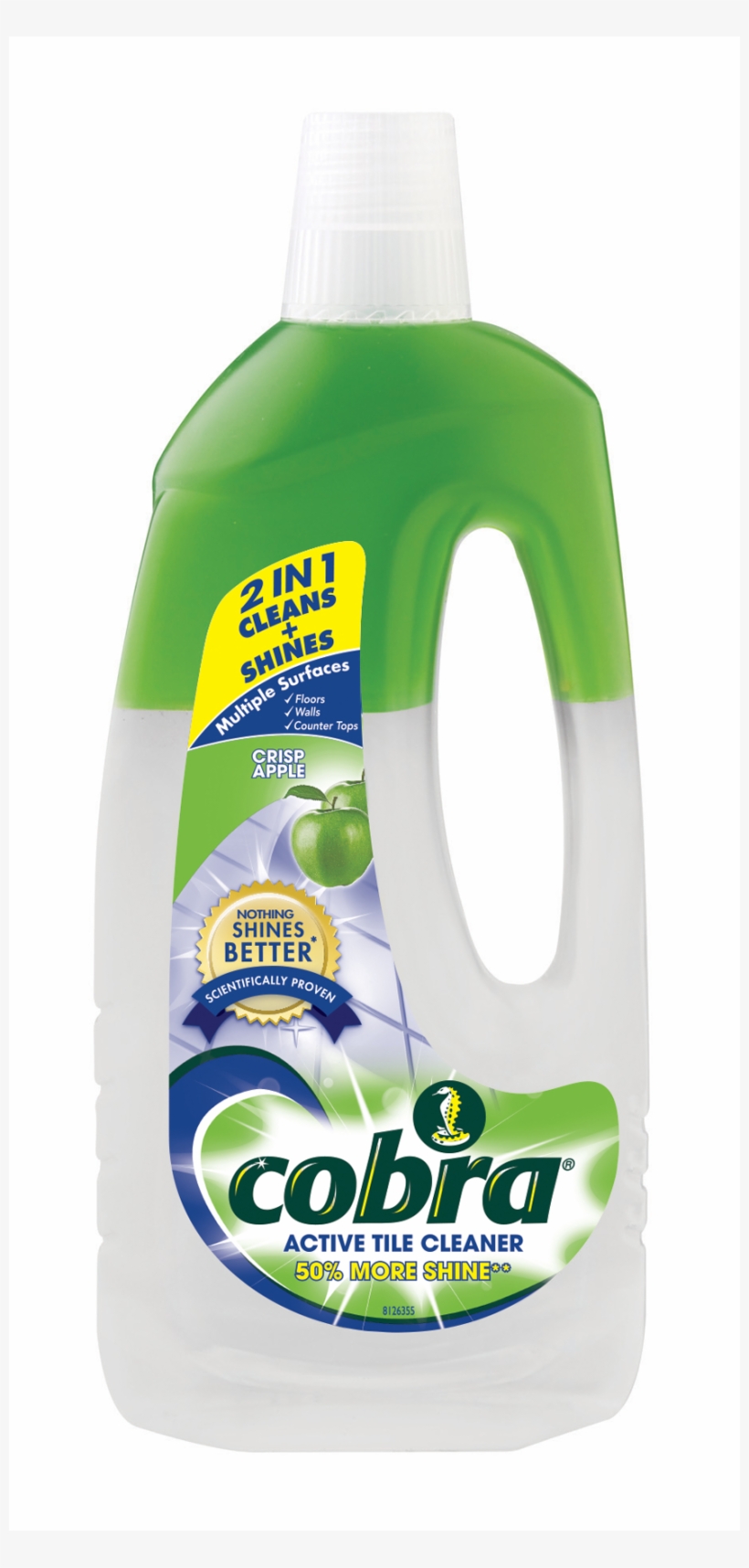 Cobra Active Tile Cleaner Crisp Apple 750ml - Cobra Polish - Free ...