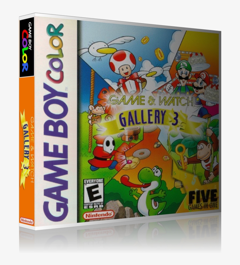 Gameboy Color Game And Watch Gallery 3 Game Cover To - Game & Watch Gallery 3 Game Boy Color ...
