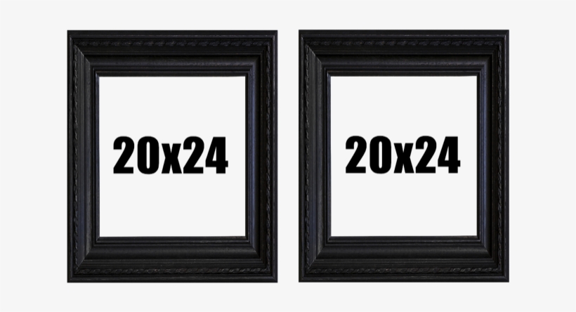 How To Hang 2 Large Frames - Picture Frame - Free Transparent PNG ...