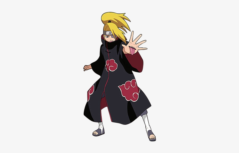 Deidara-a - Naruto Deidara Render - Free Transparent PNG Download - PNGkey