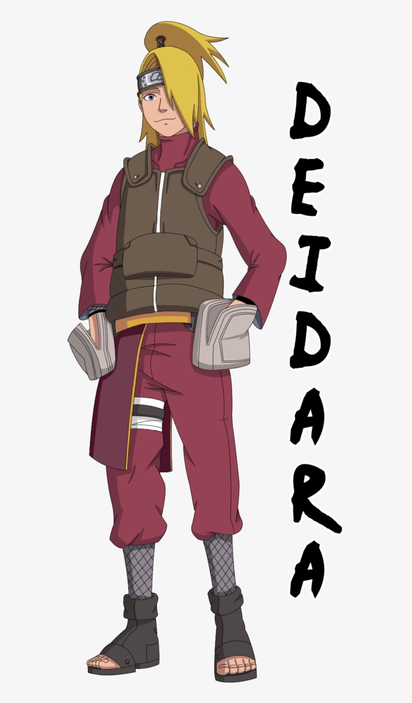 Deidara By Johnnywolf - Deidara Akatsuki - Free Transparent PNG ...