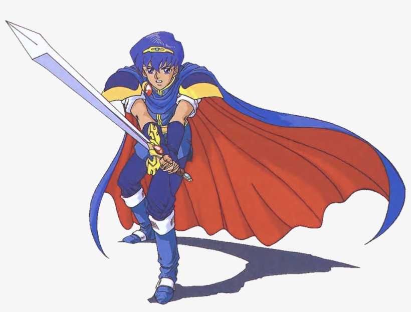 Mystery Depiction - Marth Mystery Of The Emblem - Free Transparent PNG ...