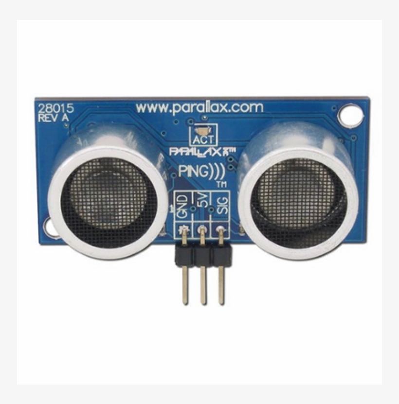 Boe Bot Ultrasonic Sensor - Free Transparent PNG Download - PNGkey