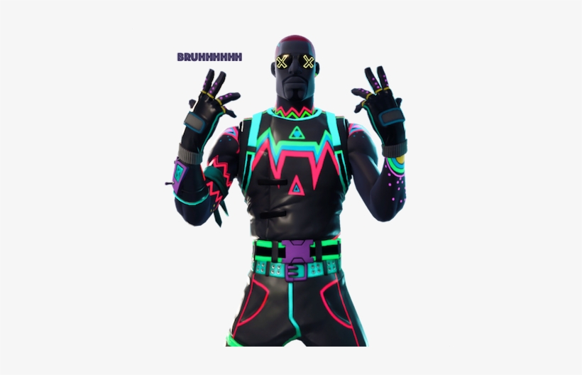 Lightshow-outfit - Fortnite Skins - Free Transparent PNG Download - PNGkey
