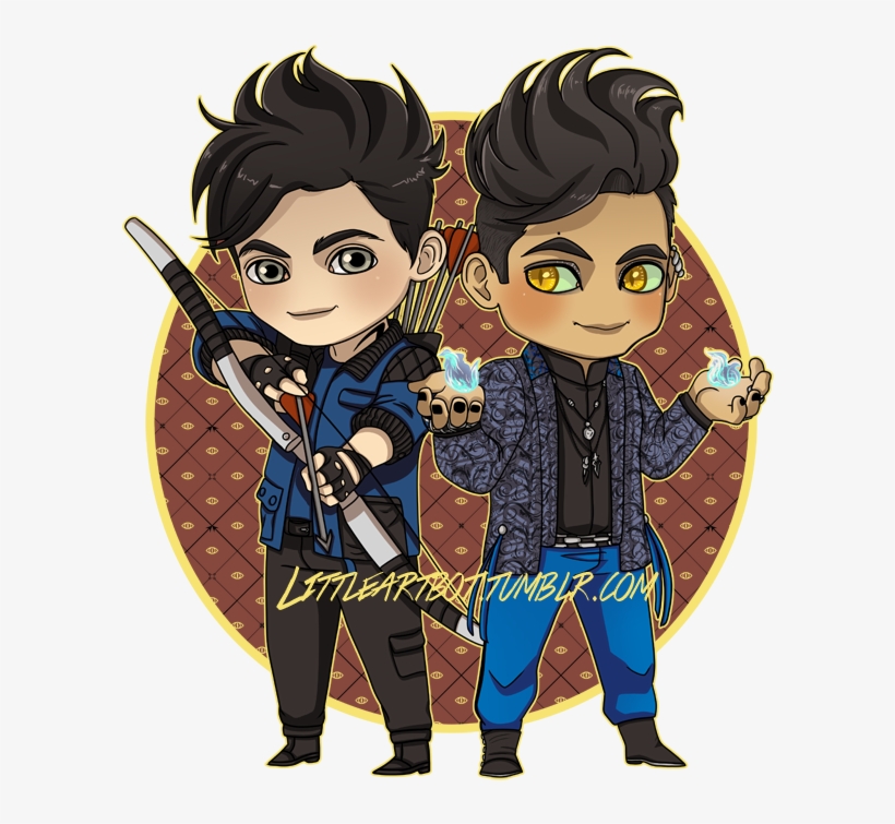 Alec Lightwood Fanart Chibi - Free Transparent PNG Download - PNGkey
