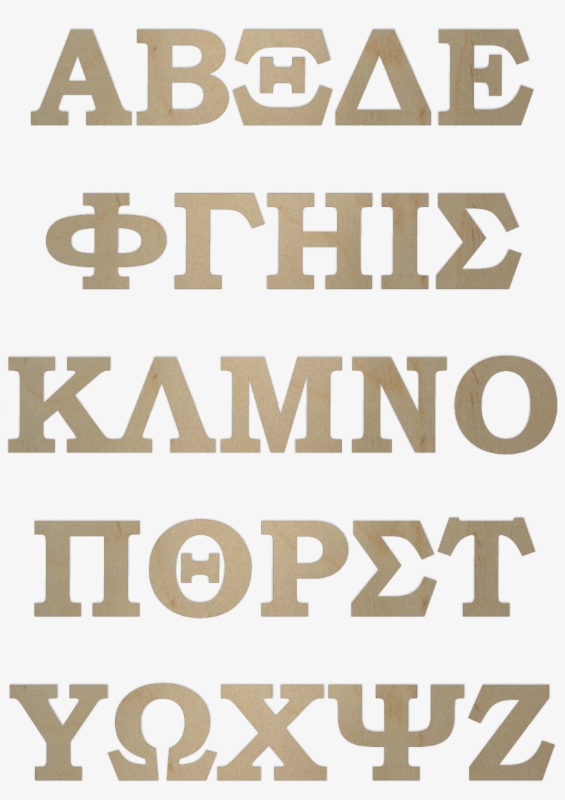 Wooden Greek Letters Crafts - All Men Want [book] - Free Transparent ...
