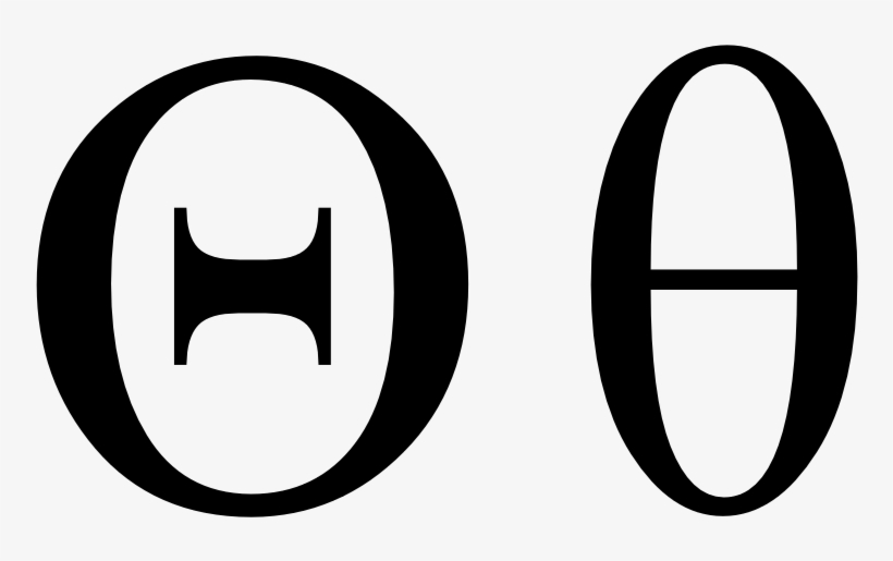 Theta - Greek Letter Theta Png - Free Transparent PNG Download - PNGkey