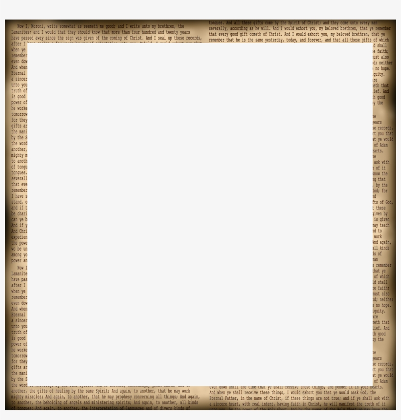 Free Newsprint Square Digital Scrapbook Frame - Gold - Free Transparent ...