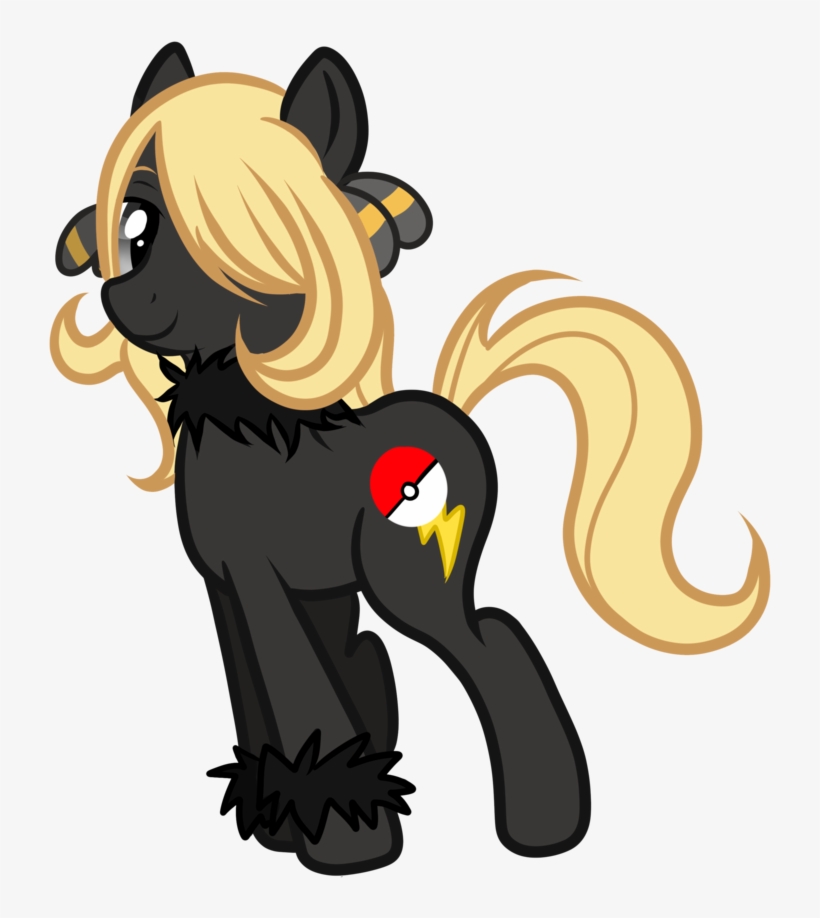 Sirgalahadbw, Cynthia, Hair Over One Eye, Pokémon, - Cynthia Pony ...