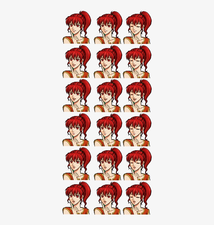 Sprite Of Anna - Fire Emblem Path Of Radiance Anna - Free Transparent ...