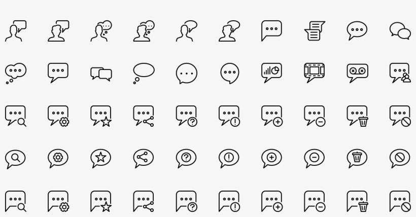 Icon Messages And Chat - Swift Tab Bar Icons - Free Transparent PNG ...