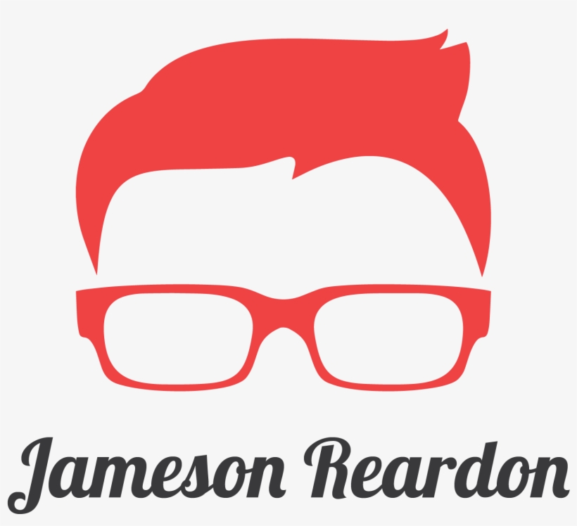 Jameson Readon Logo - Dude With Glasses Art - Free Transparent PNG ...