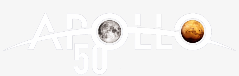 Apollo 50th Anniversary Logo, Which Includes And Image - Circle - Free ...