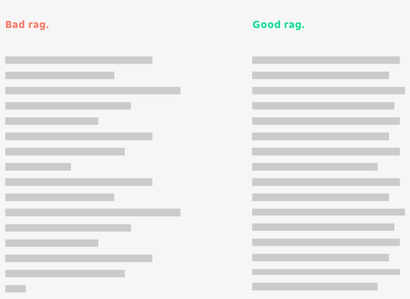 Example Of Good Text Rag And Bad Text Rag - Good Text Rag - Free ...