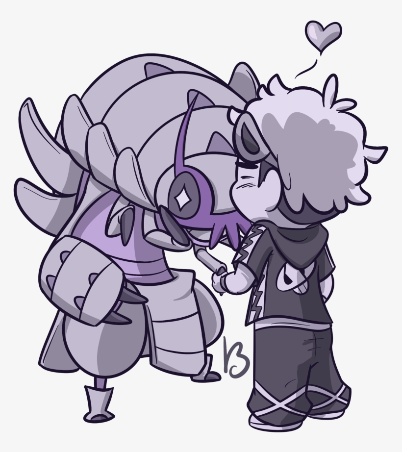 Pokemon Cicadablockshipping Guzma Golisopod Fanart - Golisopod Chibi ...