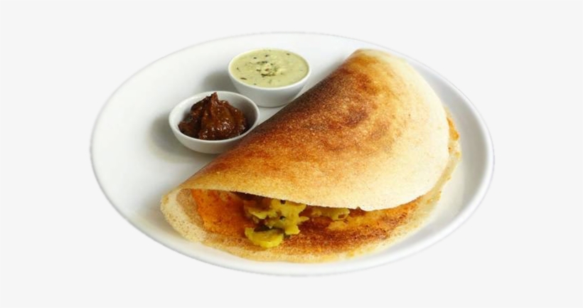 Crispy And Tasty Masala Dosa - Dosa Png - Free Transparent PNG Download ...
