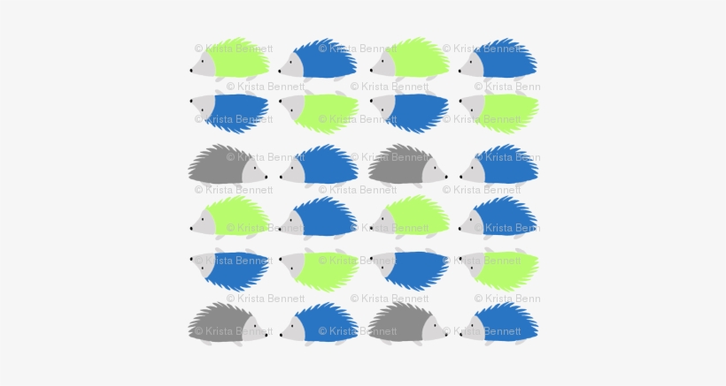 Color Splash Hedgehogs - Free Transparent PNG Download - PNGkey