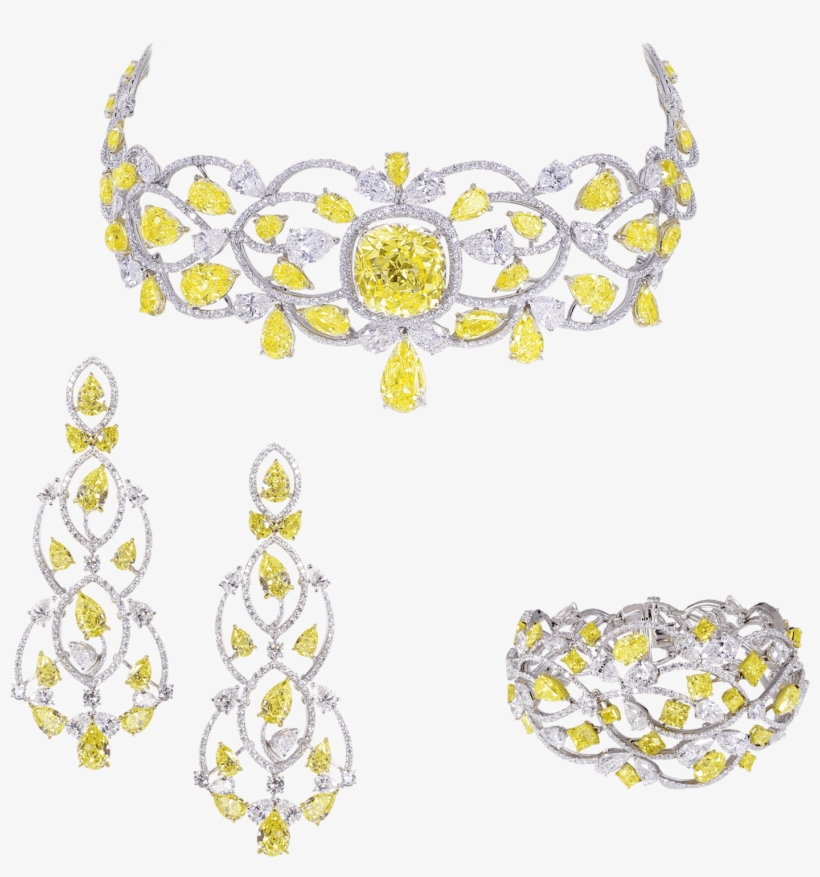 Natural Fancy Vivid And Intense Yellow And White-diamond - Graff ...