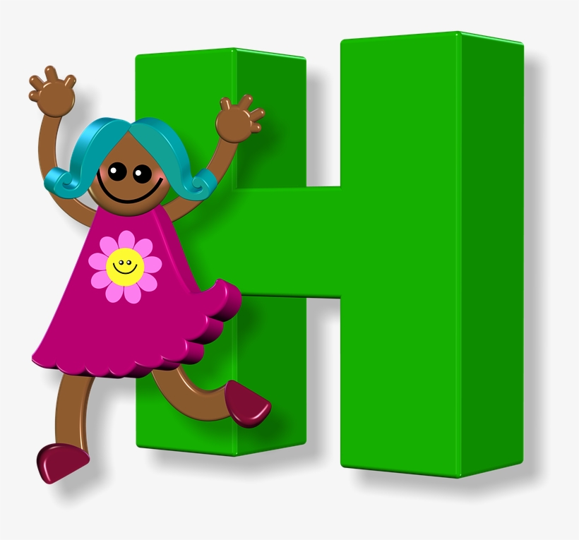 Girl, Female, Alphabet, Letters, Learning, Education - Cartoon - Free ...