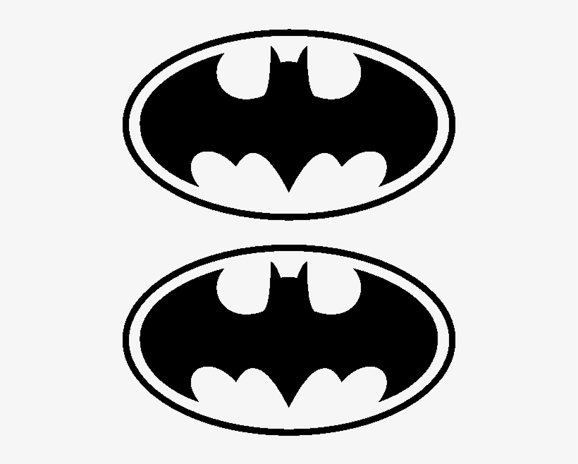 Batman Escudo - Vinilos - Batman Symbol - Free Transparent PNG Download ...