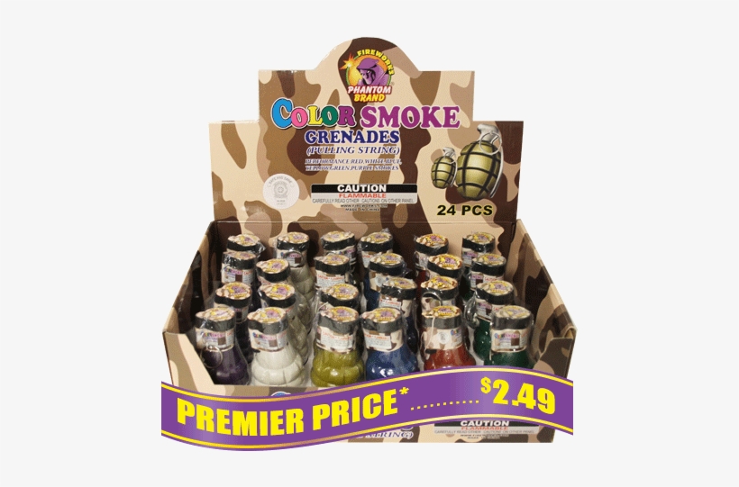 Color Smoke Grenades - Phantom Fireworks Color Smoke Grenade - Free ...