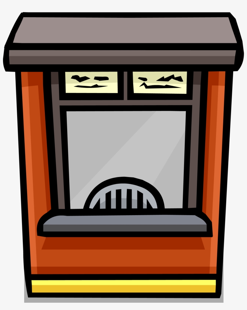 Ticket Booth Sprite 001 - Ticket Booth Clip Art - Free Transparent PNG ...
