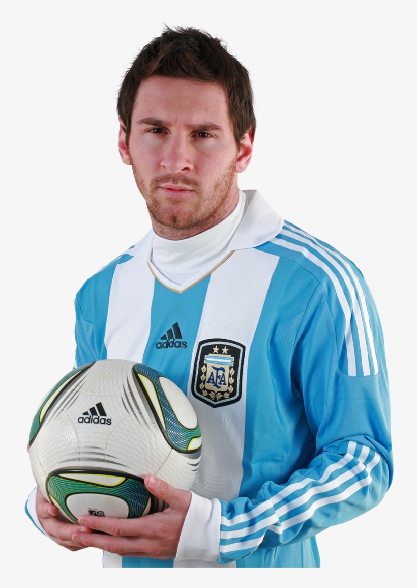 Lionel Messi Football Renders - Messi With Football Png - Free ...
