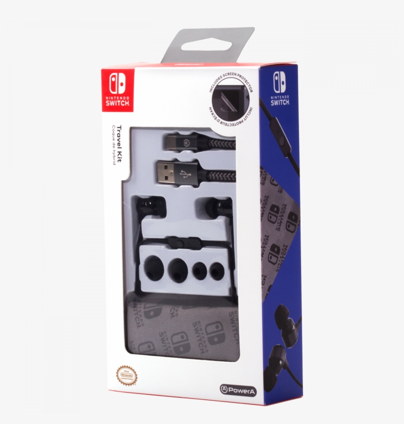 Nintendo Switch Travel Kit - Free Transparent PNG Download - PNGkey