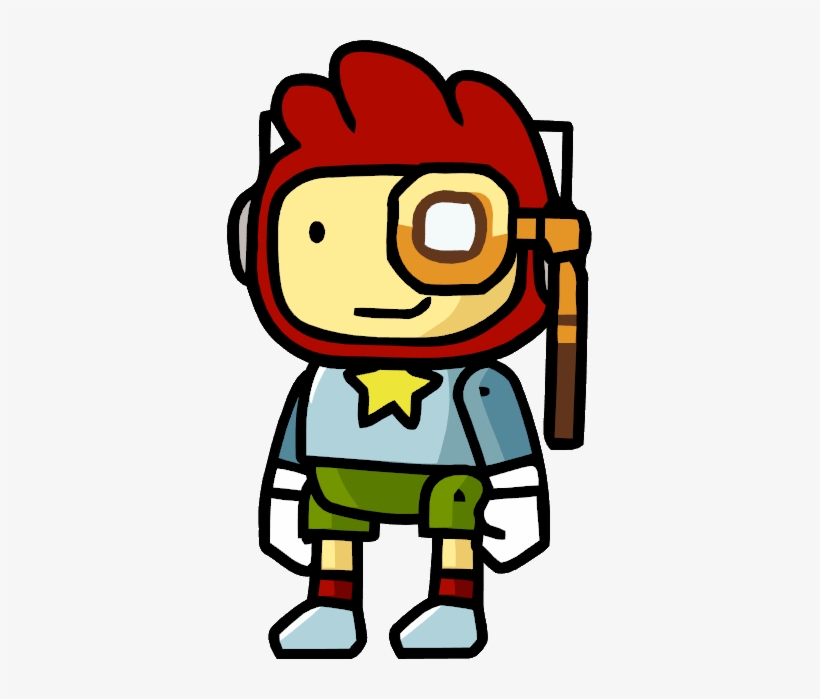 Eye Monocle Png Download - Scribblenauts Maxwell - Free Transparent PNG ...