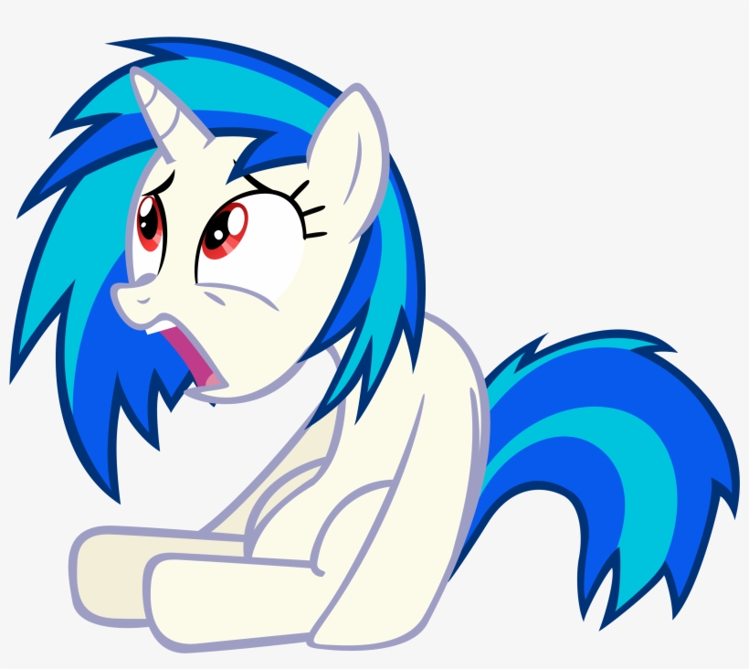 Vinyl Scratch In Shock By Gdpg On Deviantart Vector - Dj Pon3 - Free ...