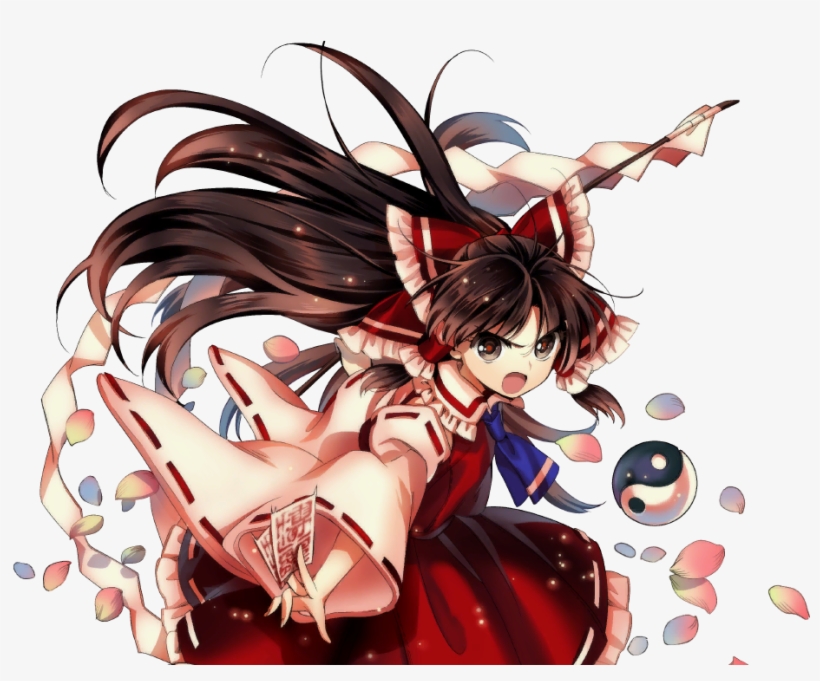 Reimu Hakurei - Touhou Urban Legend In Limbo Reimu - Free Transparent ...