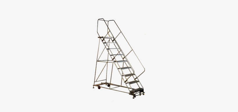 Laddermenn Ladders - Rolling Ladder - Free Transparent PNG Download ...