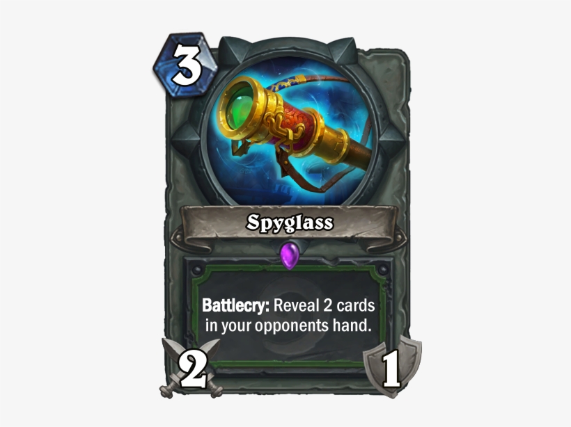 Spyglass, Let Me Take A Look - Molten Blade Hearthstone - Free ...