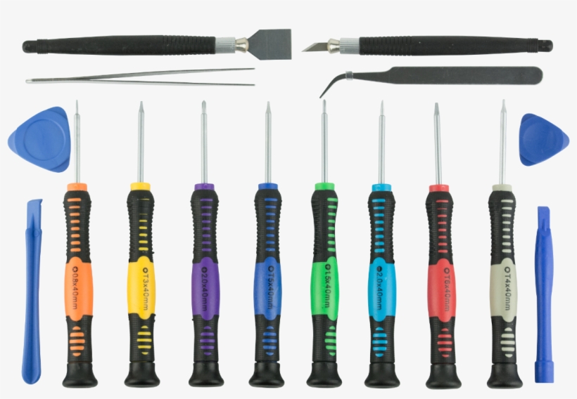 16 Piece Smartphone Repair Kit - Mobile Phone - Free Transparent PNG ...